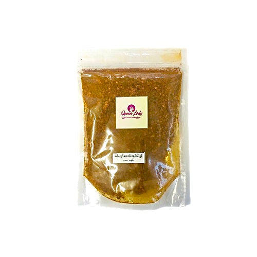 Queen Lady Home Made Roasted Chili Powder (ငရုတ် သီး အ ကျက် မှုန့် - အ ...