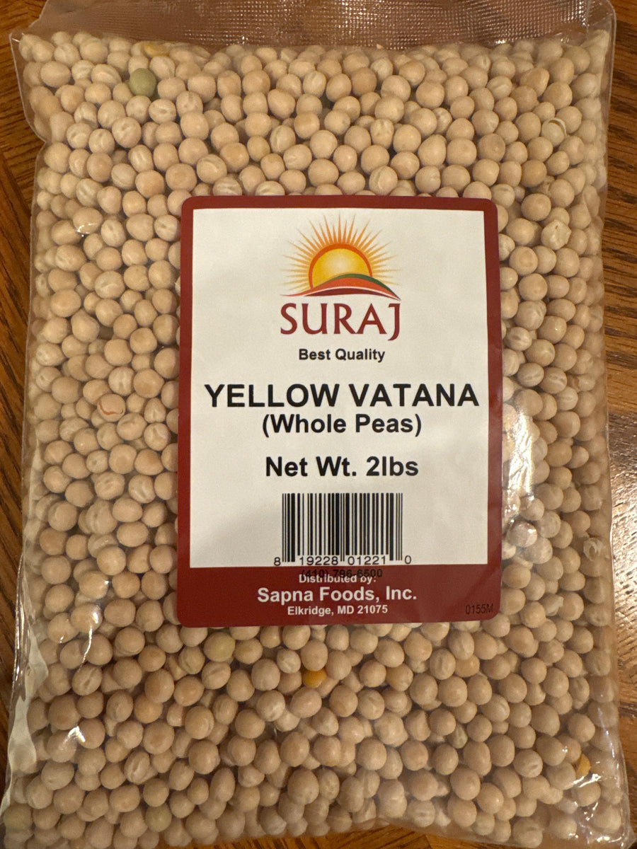 Suraj Yellow Vatana /Whole Peas (ပဲ ပြုတ် ပဲ) – Myanmar Food USA