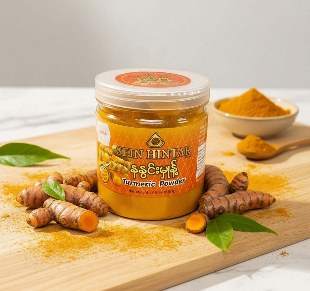 Sein Hintar Tumeric Powder (နနွင်းမှုန့်) – Myanmar Food USA
