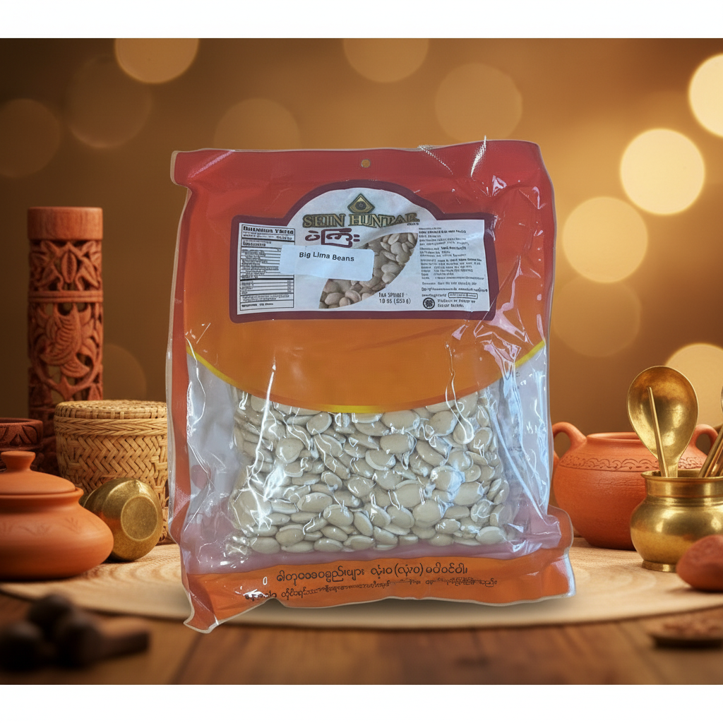 Sein Hintar Big Lima Beans (ပဲကြီး) - ဟင်း ချက် ရန် – Myanmar Food USA