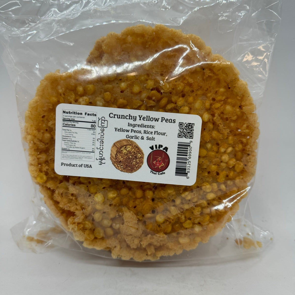 VIPA Thai Cafe - Crunchy Yellow Beans Cracker (Pae Kyaw) မုန့်ဟင်းခါးပ ...