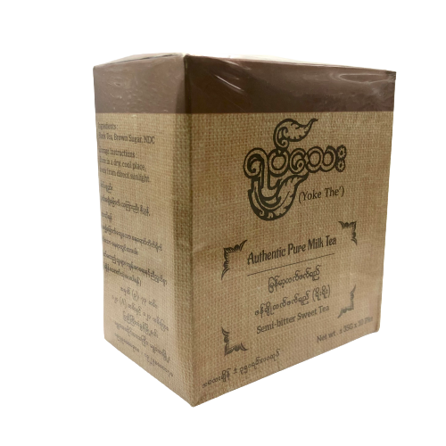 Yoke The’ Myanmar Pure Milk Tea (ရုပ် သေး မြန် မာ့ လက် ဖက် ရည ...