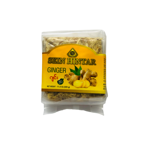 Sein Hintar Pickled Ginger (ဂျင်းအချောင်း) – Myanmar Food USA
