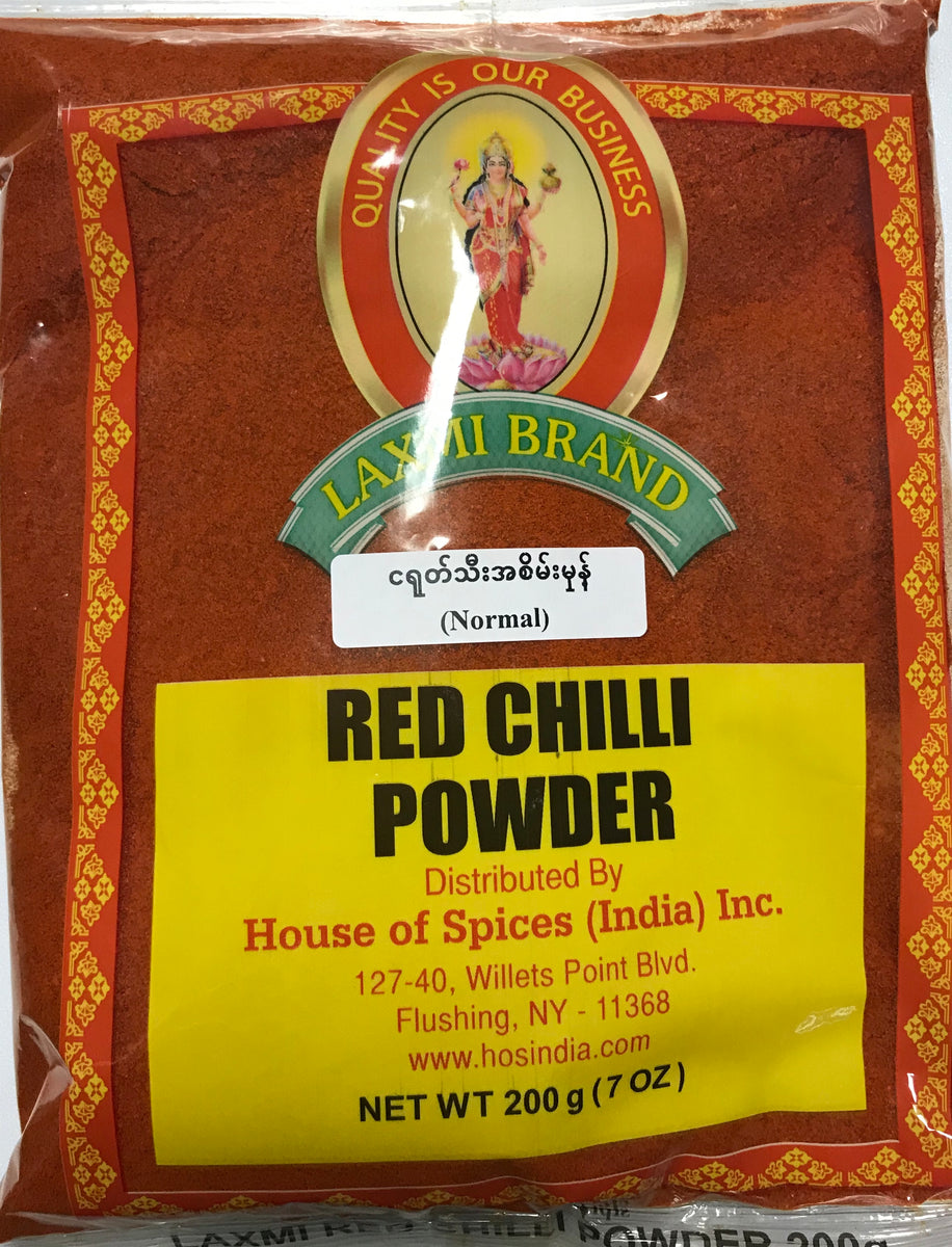 LAXMI BRAND - RED CHILI POWDER(လက်ချမီးငရုပ်သီးမှုန့်) – Myanmar Food USA