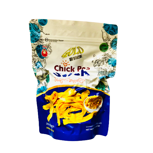 Gold Snack - Chick Pea Stick(ပဲချောင်းအမွကြော်) – Myanmar Food USA