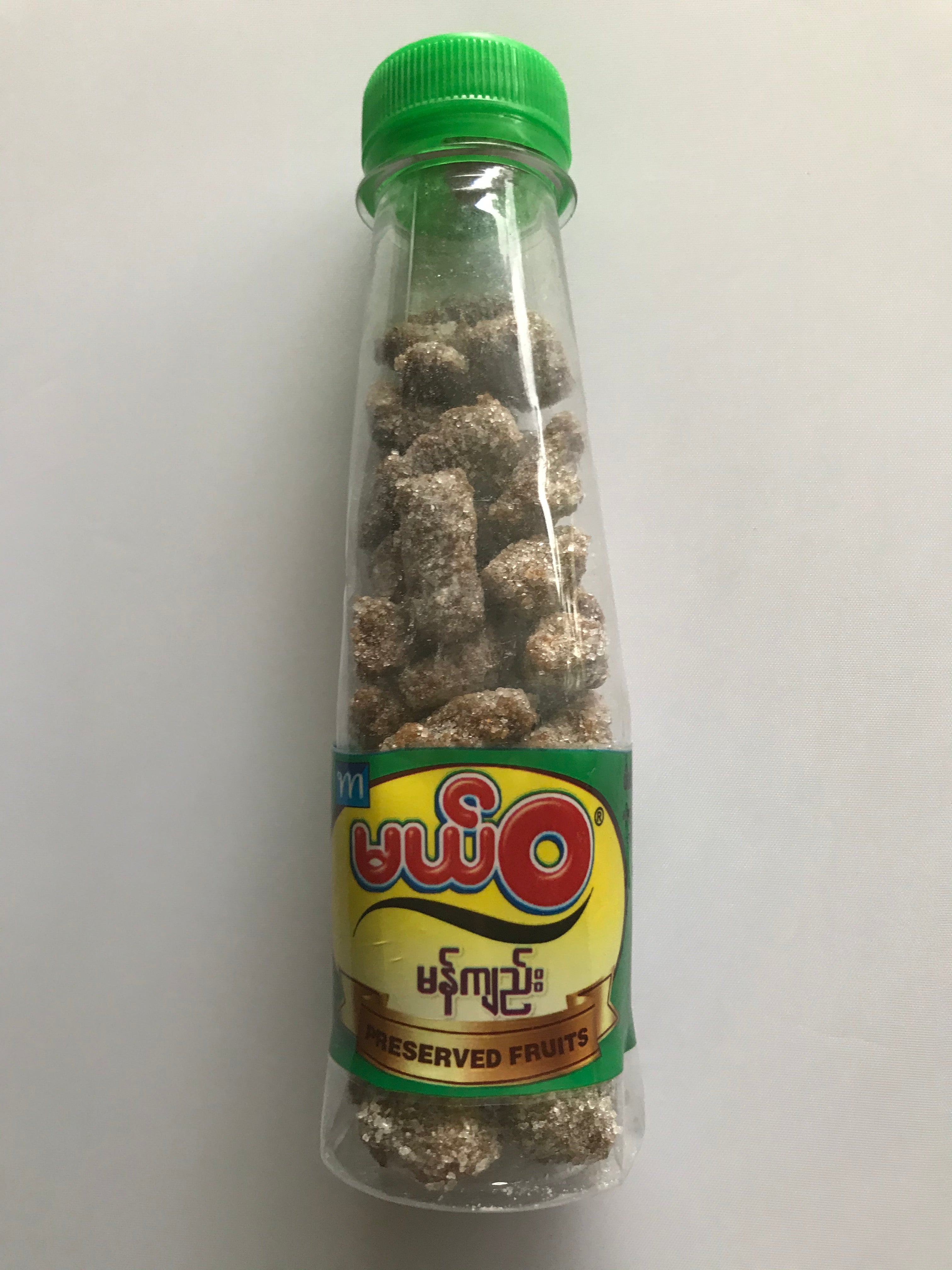 Mel Wa Preserved Tamarind(မယ်ဝမန်းကျည်းတော်ဖီ) – Myanmar Food USA