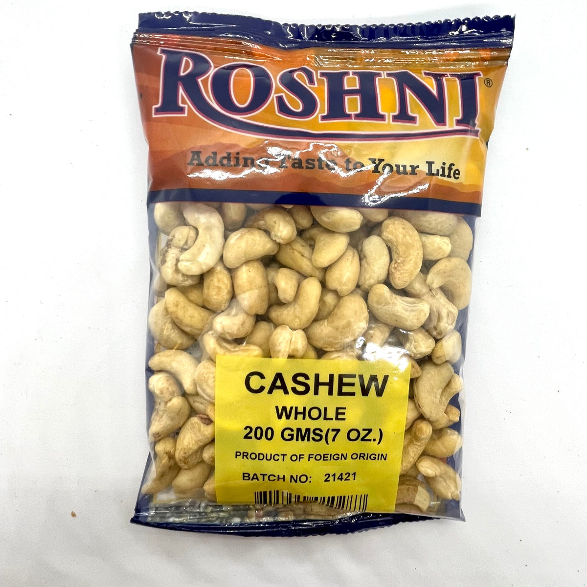 Roshni Cashew Whole (သီ ဟို ဆံ) – Myanmar Food USA