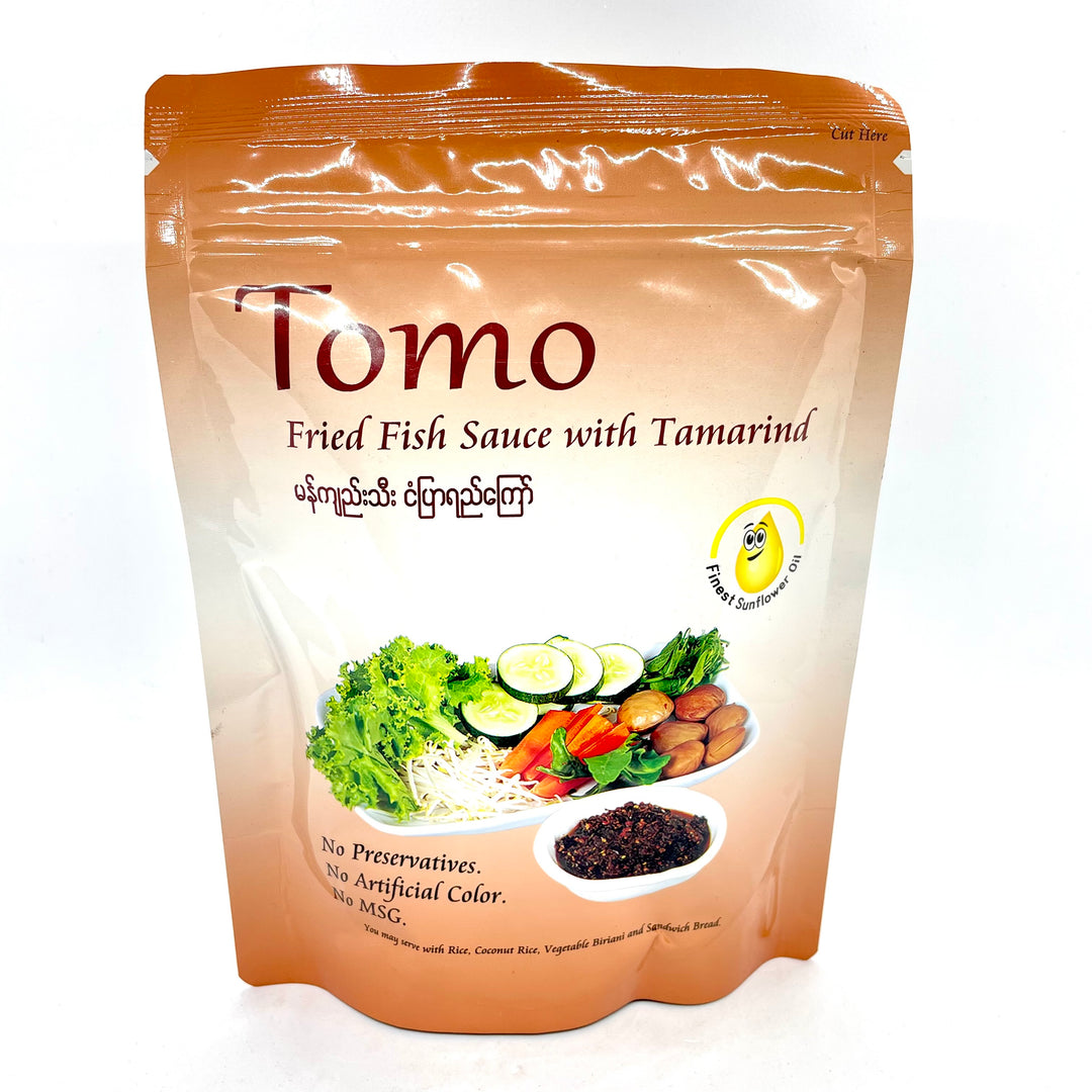 Tomo Fried Fish Sauce (Tamarind) (မန်ကျည်းသီးငံပြာရည်ကြော်) – Myanmar ...