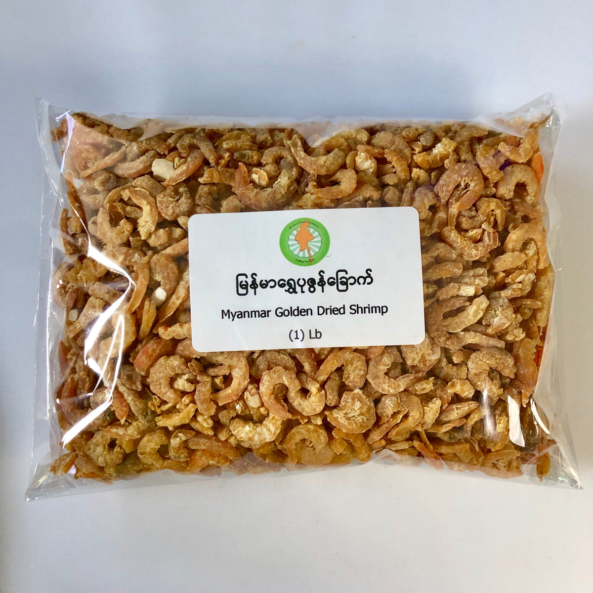 Golden Dried Shrimp 1 lb 🍤 (မြန် မာ ရွှေ ပု ဇွန် ခြောက်) – Myanmar Food USA
