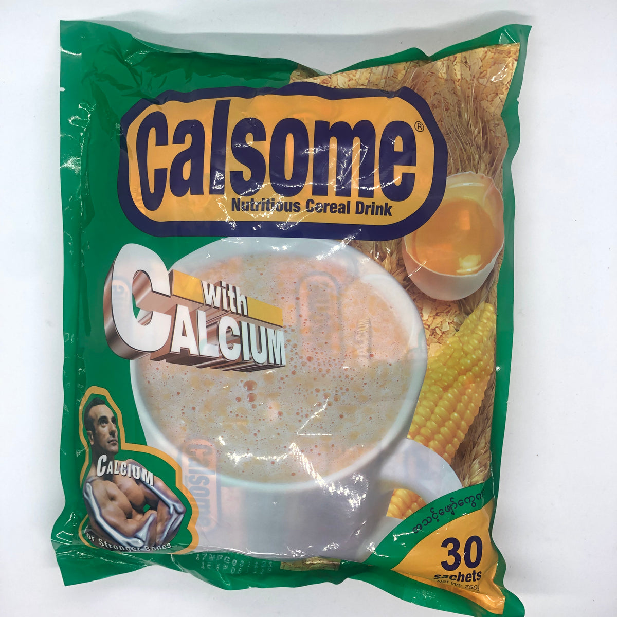 Calsome Nutritious Cereal (30 sachets)(ကယ်ဆန်မြန်မာစီရီရယ်) – Myanmar ...