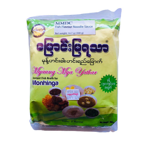 Maung Mya Ya Thar Mohinga Mix (Fish Broth) (မြောင်းမြရ သာ မုန့်ဟင်းခါး ...