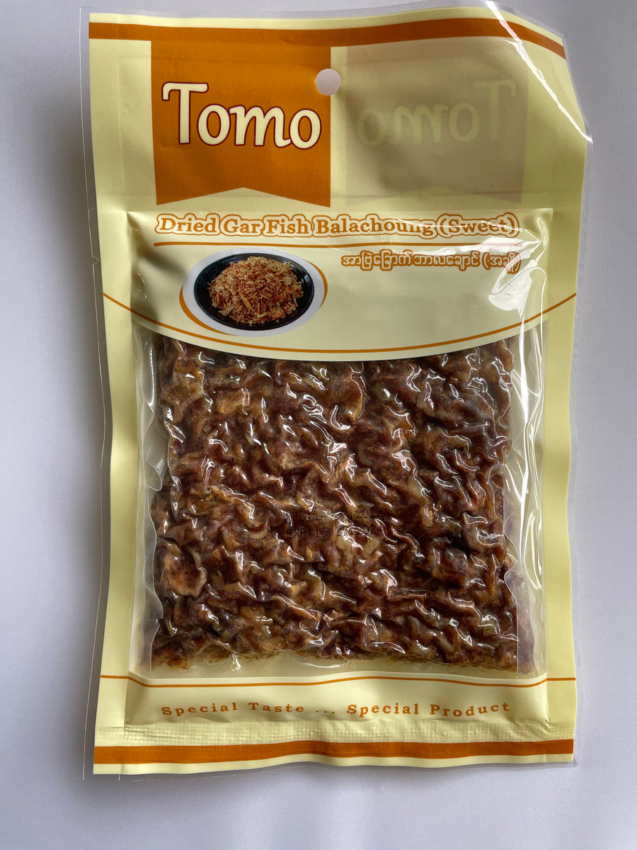 Tomo Dried Gar Fish Balachaung (တို မို အာ ဗြဲခြောက် ဘာ လ ချောင်ကြော ...