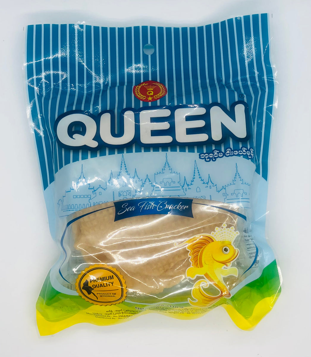 QUEEN Featherback Fish Cracker (ဘုရင်မ - ငါး ဖယ် ငါး မုန့်) – Myanmar ...