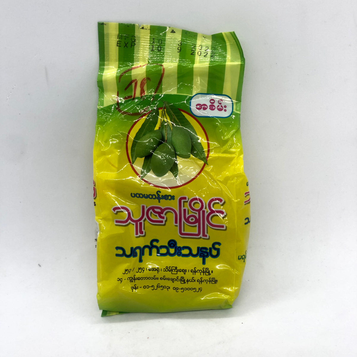 Thu Zar Myaing Green Mango Pickle (သူ ဇာ မြိုင် သရက် သီး အ စိမ်း သ နပ ...