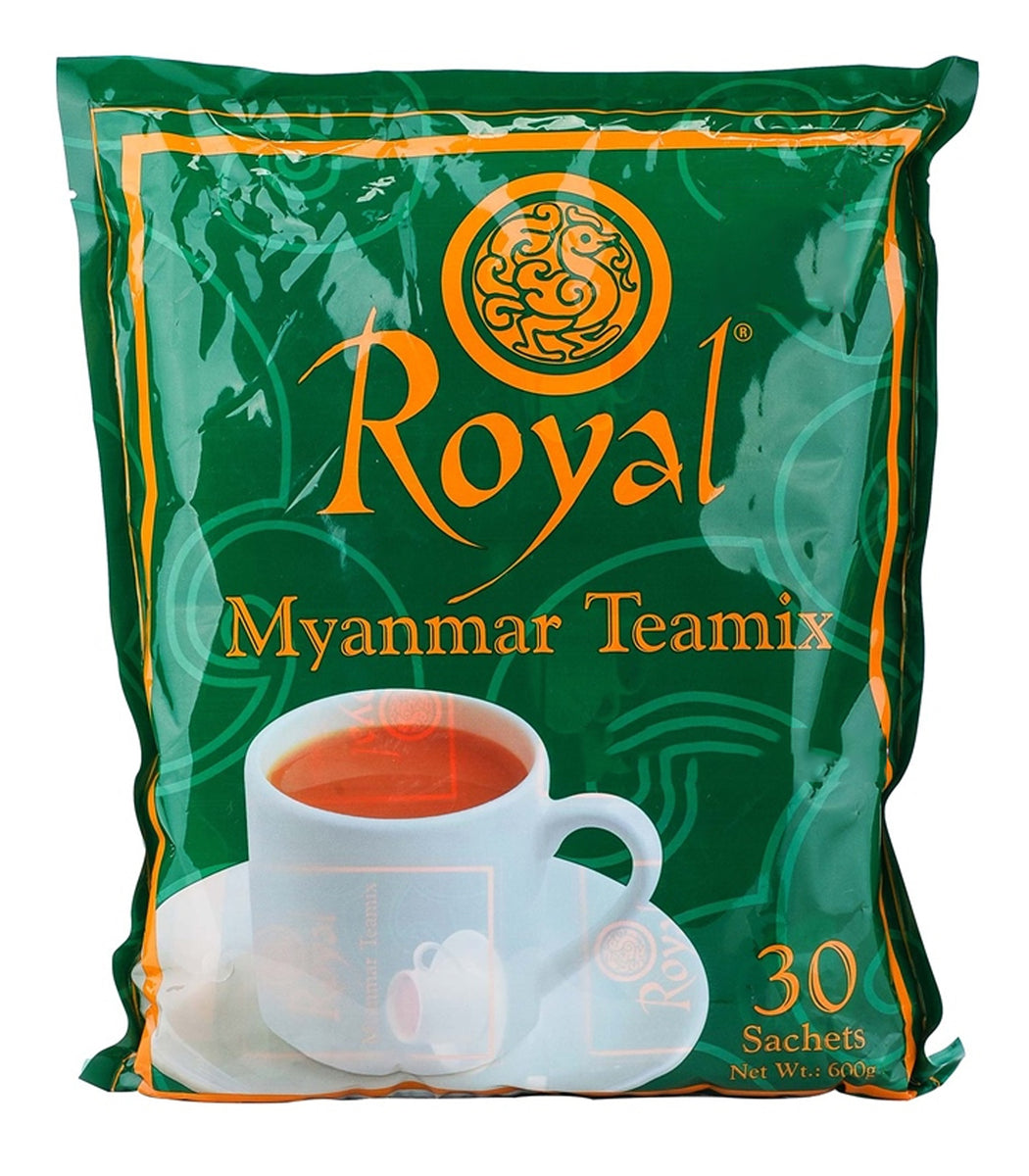 Royal Myanmar Tea Mix (30 Sachets) (ရွိုင်ရယ်မြန်မာလက်ဖက်ရည်) – Myanmar ...